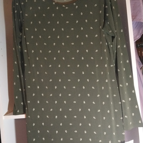 LuLaRoe | Dresses | Green Lularoe Debbie | Poshmark